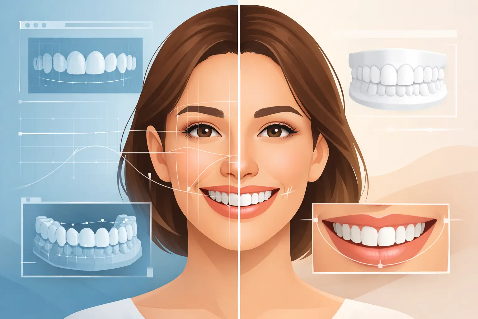 Digital Smile Design Before After Example - DRGO Smile Clinic